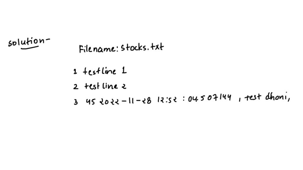 SOLVED: 5. Finding Minimum and Maximum Using Python For the stock with ... SOLVED: 5. Finding Minimum and Maximum Using Python For the stock with ...