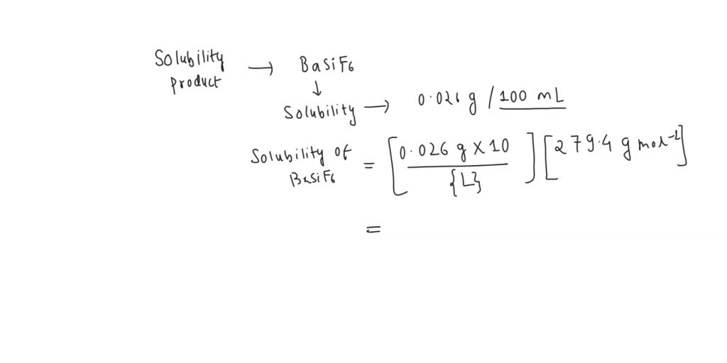 SOLVED: gives solubilities of the following compounds in grams per 100 ...