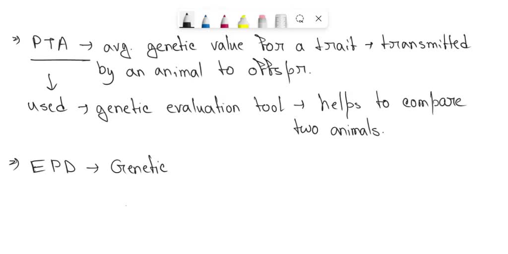 SOLVED: Explain the difference between predicted transmitting ability ...