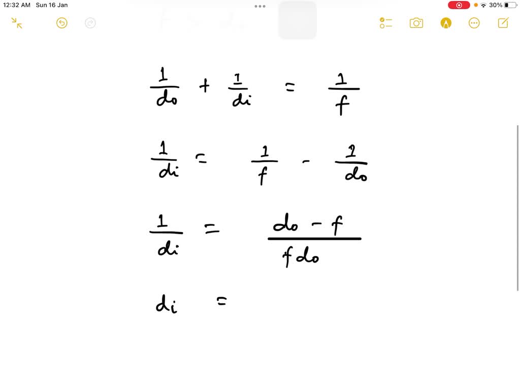 SOLVED: For a converging lens, object and image distances are equal when the object is placed at