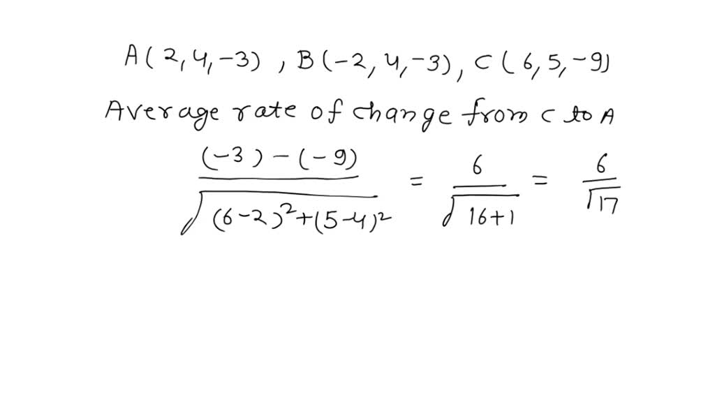 Use the contour map in the figure below to calculate the average rate of change from point A to ...