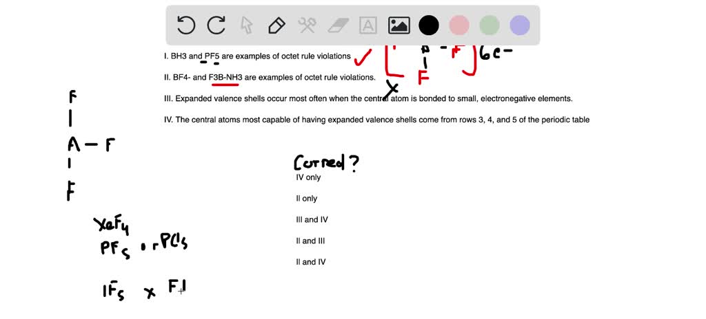 SOLVED: Which of the following statements are correct? BH3 and PF5 are ...