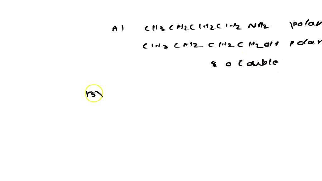SOLVED: Question 10 07 20 Based only on their intermolecular forces ...