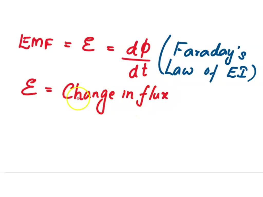 SOLVED: An induced emf of 0.02 V is observed when a permanent magnetic ...