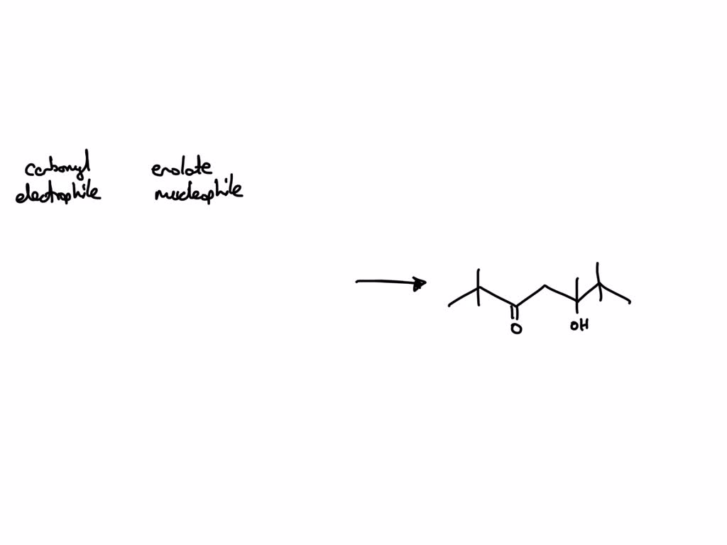 SOLVED: References Write structures for the carbonyl electrophile and ...