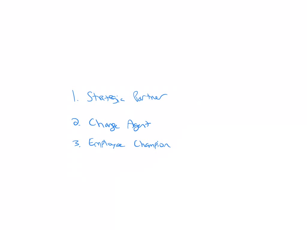 SOLVED: in relation to the Ulrich Model, identify at least 3 areas of ...