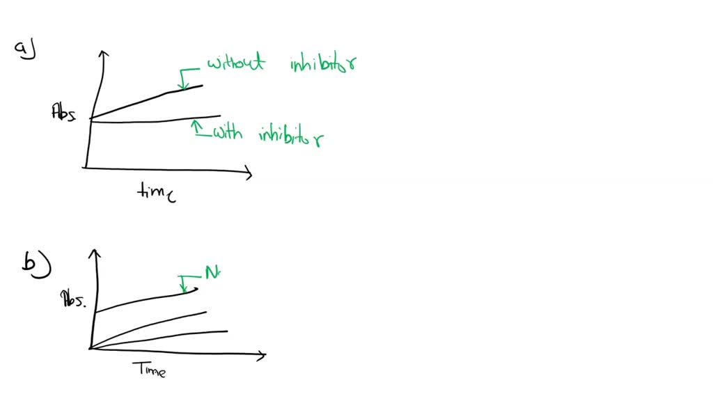 SOLVED: Describe what would happen to the enzyme and sketch the impact ...