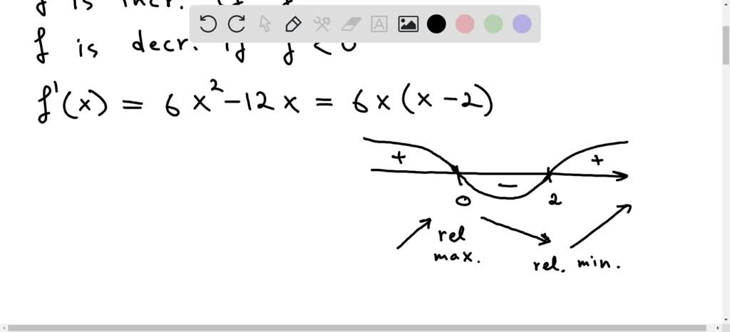 SOLVED: Find all intervals where the function is increasing; decreasing ...
