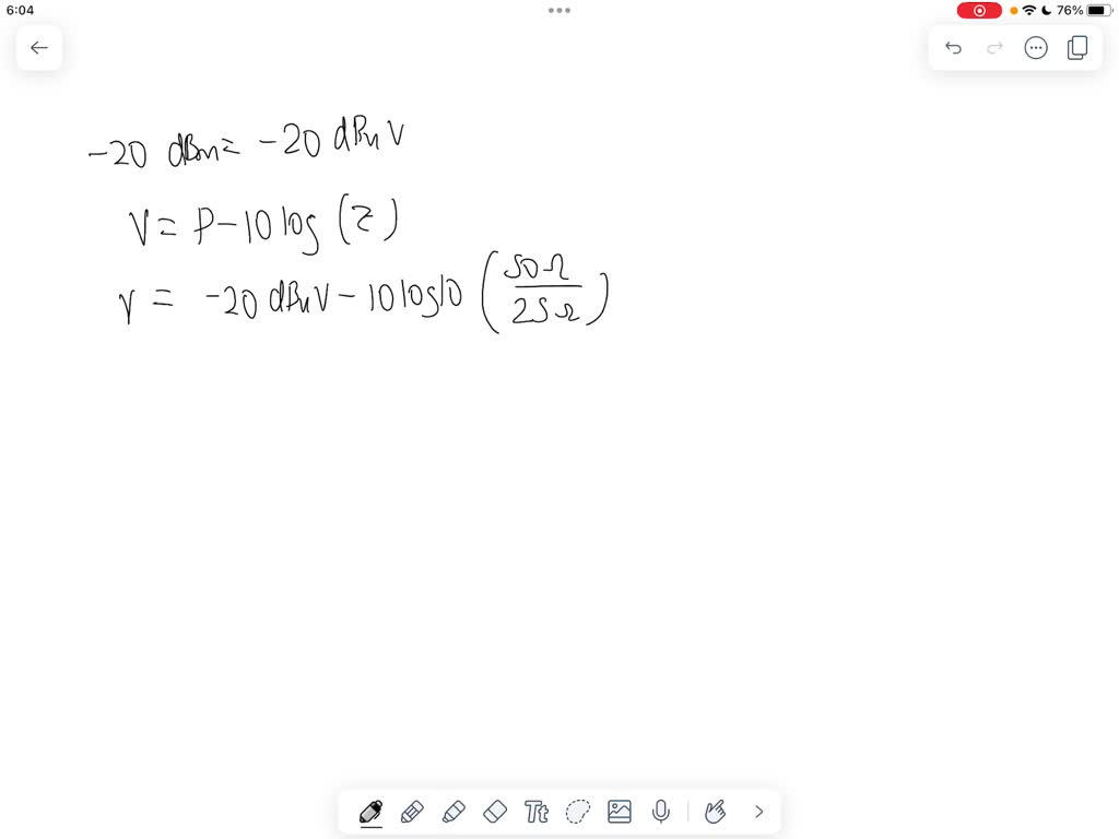 A 50Ω signal generator is attached to a signal measurer whose input impedance is 25Ω. The dial ...