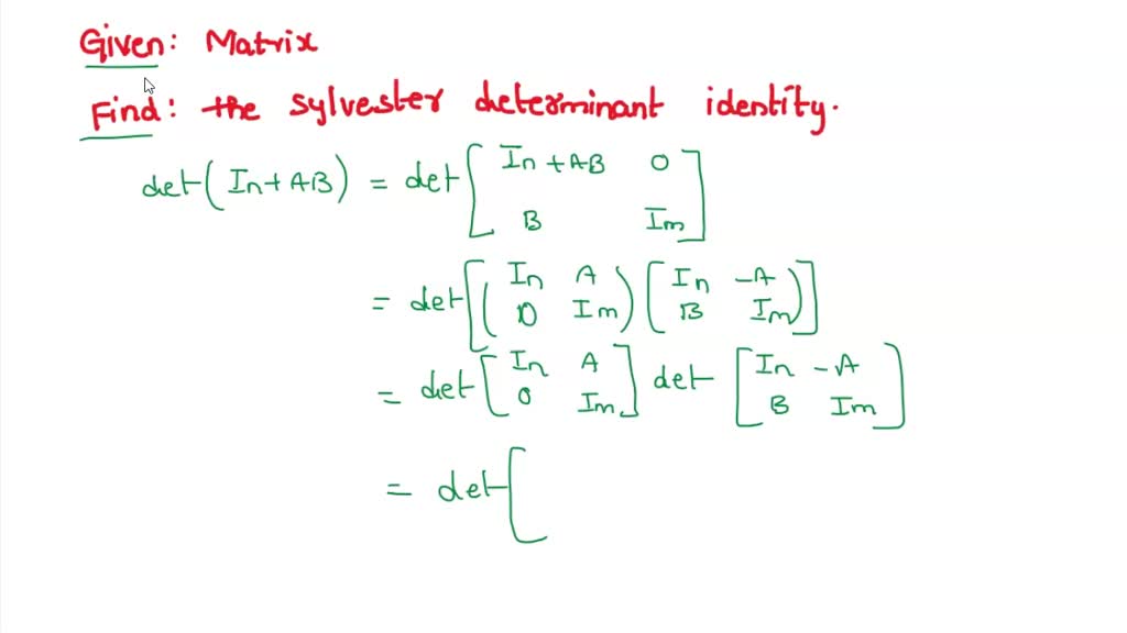 SOLVED: '3.30 (a) Consider the column vector an n * 1 Inatrix. Write out its singular value de ...