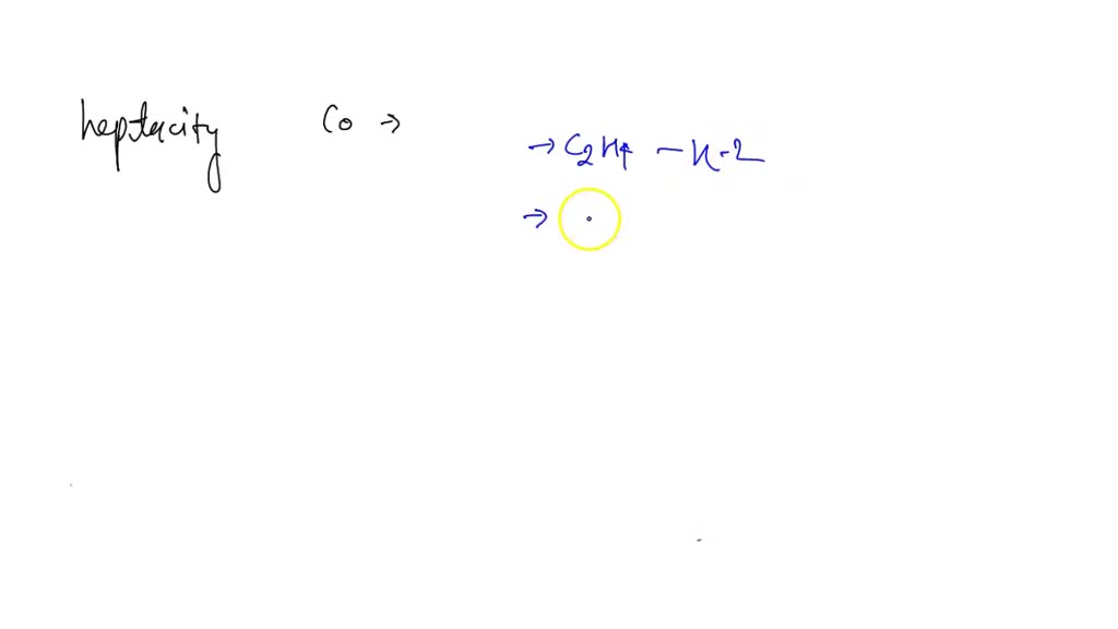 SOLVED: What hapticities are possible for the interaction of each of ...