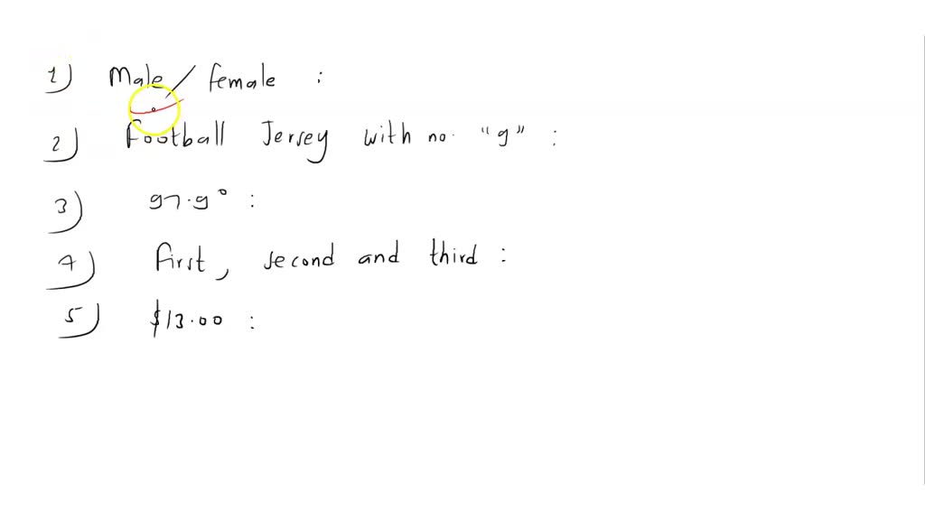 SOLVED: Label the following data examples with : nominal, ordinal ...