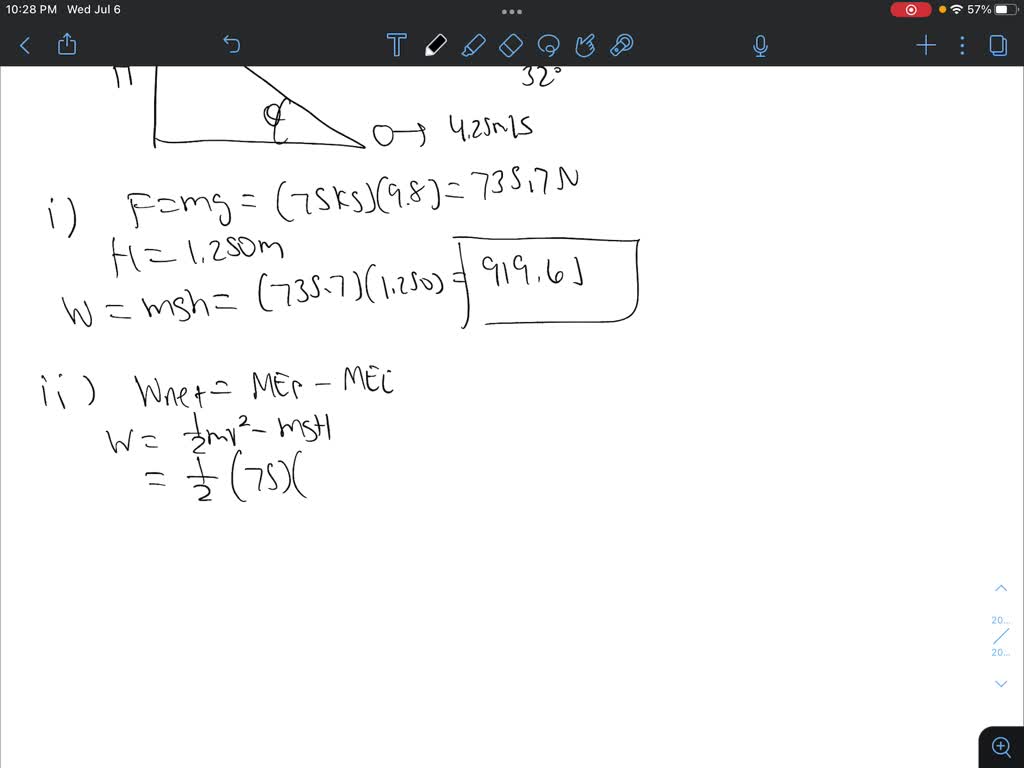 SOLVED: Continuation of the Friction Force Activity Work Energy Theorem ...