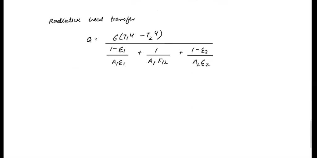 SOLVED: Compute the radiative heat transfer received by a rectangular ...