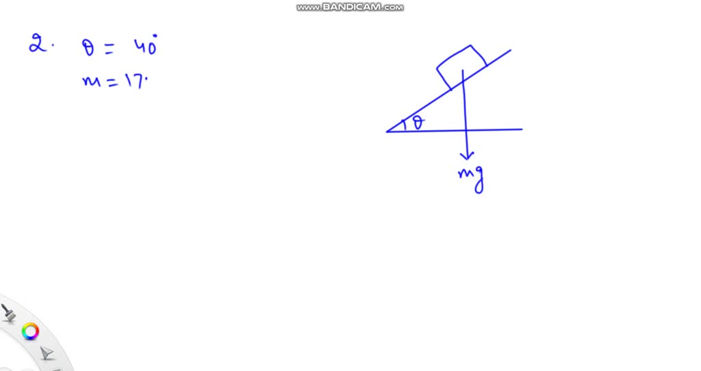 SOLVED: Inclined Plane Review Problems Show all formulas, calculations, and free-body diagrams ...
