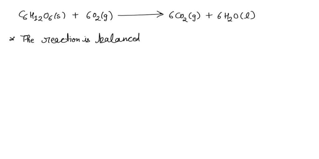 SOLVED: Which type of chemical reaction does this equation exemplify ...