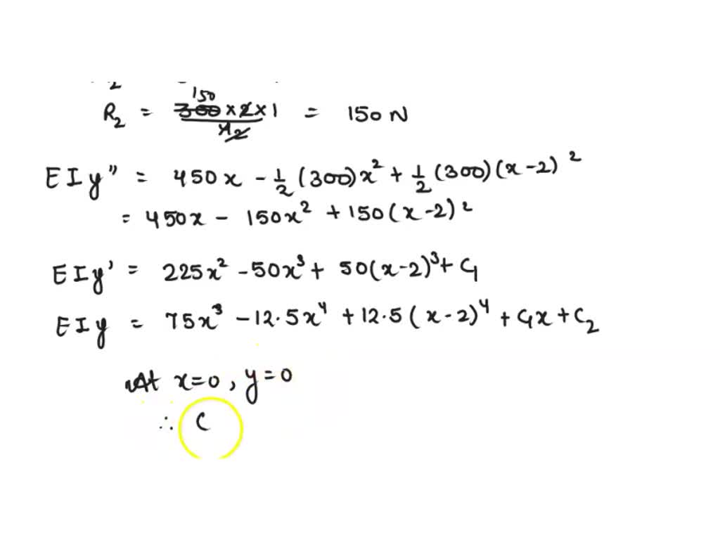 SOLVED: Q1 Compute the value of deflection at mid-span for the beam ... SOLVED: Q1 Compute the value of deflection at mid-span for the beam ...