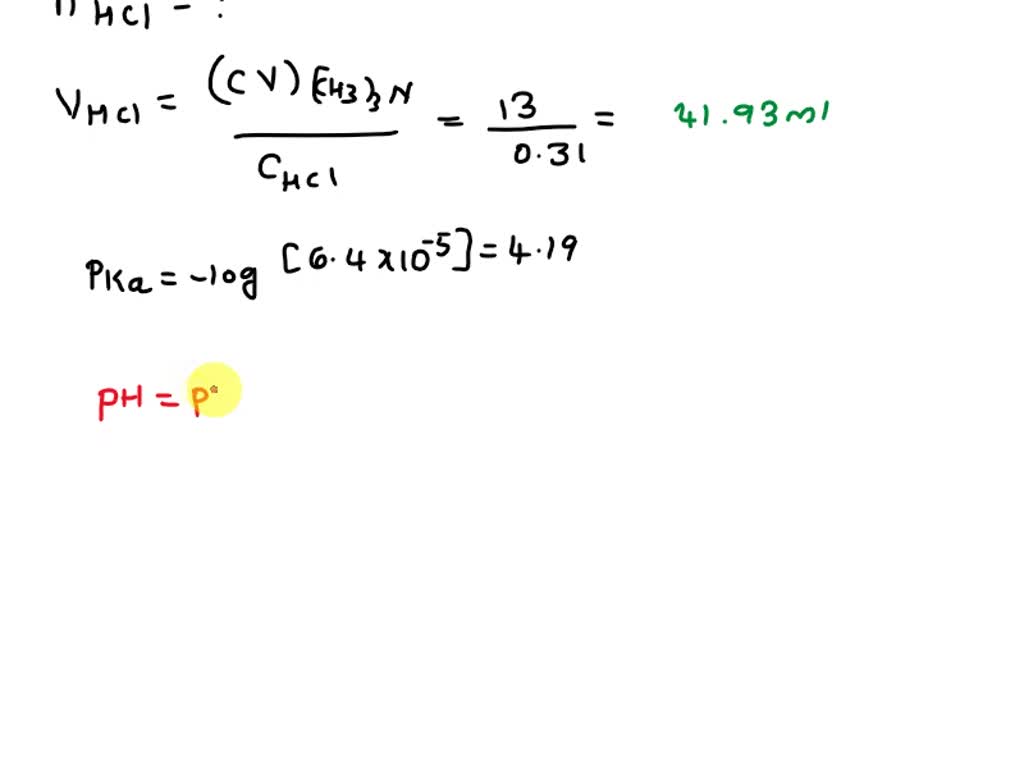 SOLVED: A 100 mL sample of 0.13 M trimethylamine, (CH3)3N, aqueous solution is titrated with 0. ...