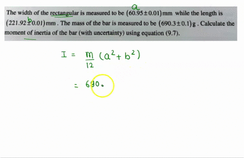 1) A Pasco rotational motion apparatus with a step pulley...