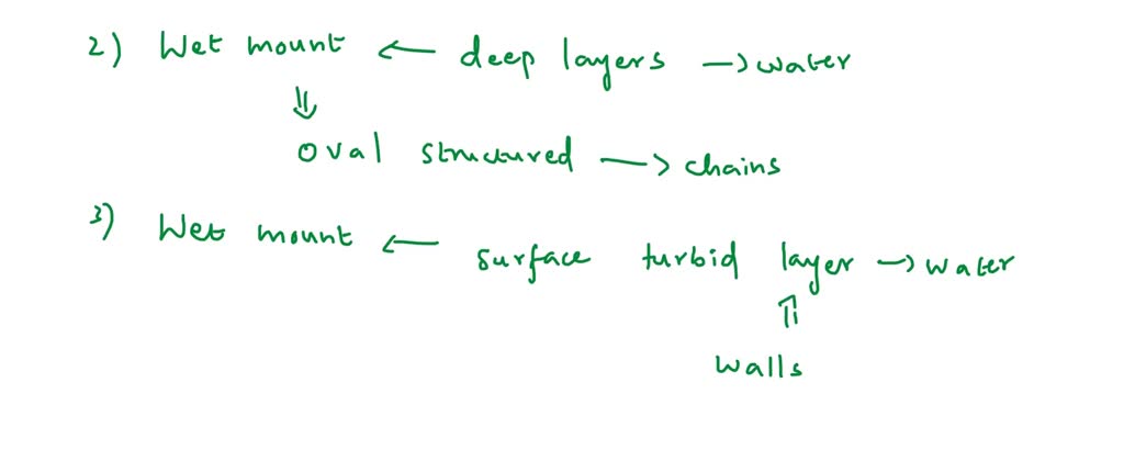 SOLVED: Table 3: Experiment 3 Winogradsky Column Results Sample ...