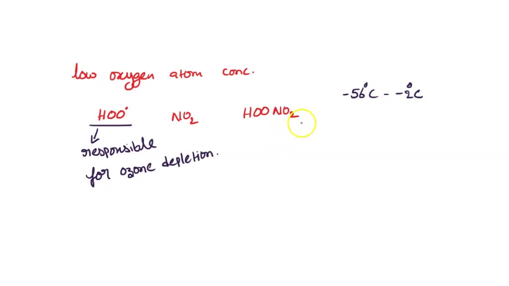 SOLVED: Under conditions of low oxygen atom concentration, the radical HO2 can react reversibly ...