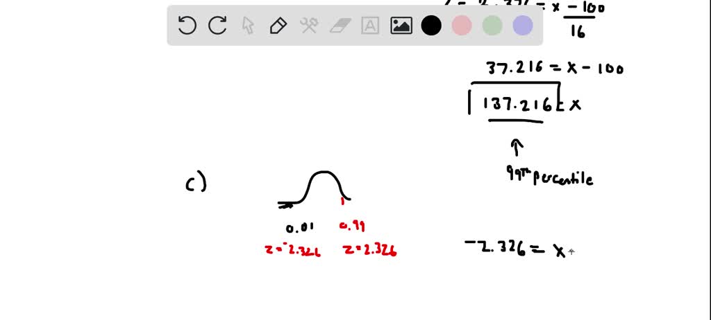 SOLVED: The Mental Development Index (MDI) ofthe = standardized measure ...
