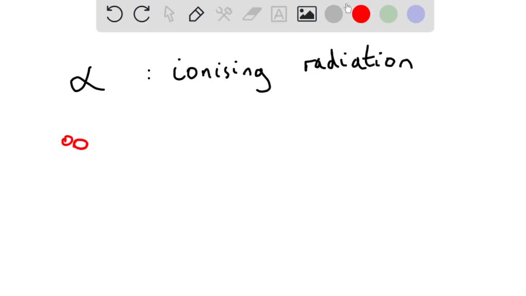 SOLVED: Alpha particles are identical to electrons. helium nuclei ...