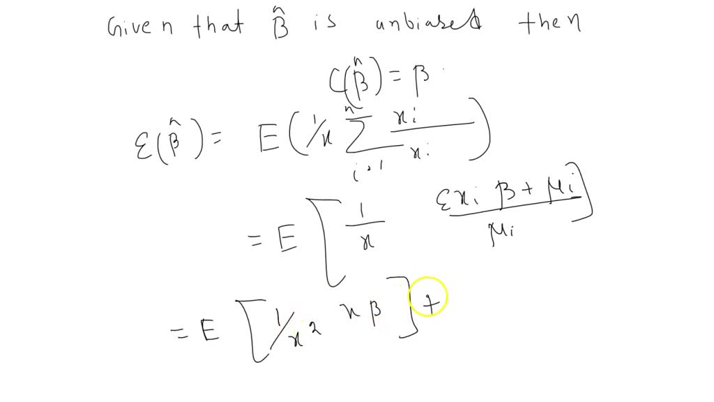 Suppose Y Bo B1x Ui Where Xi Ui Are I I D And Xi Is A Bernoulli Random Variable With