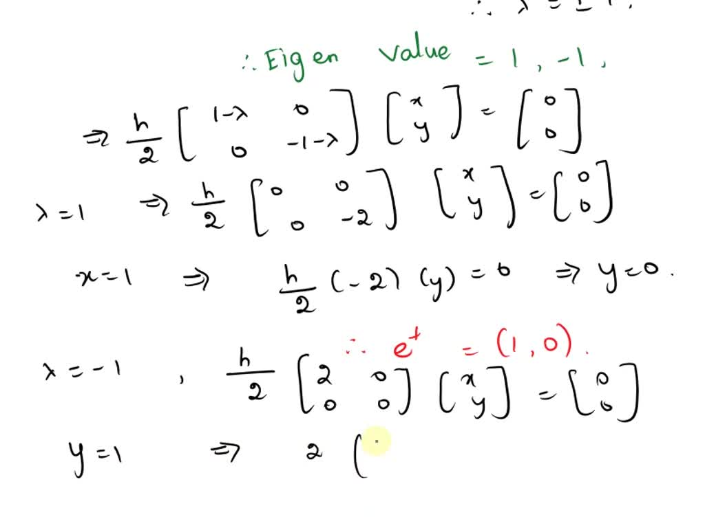 SOLVED: Spin 1/2 particles (such as electrons) can be in one of two ...