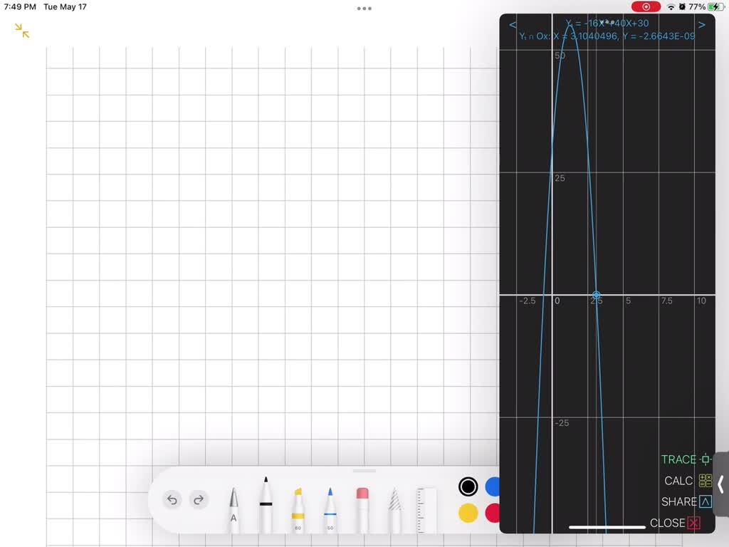 SOLVED: A trebuchet launches a projectile from a hilltop 30 feet above ...