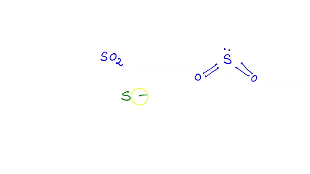 SOLVED: What is the geometry around the central atom in the following ...
