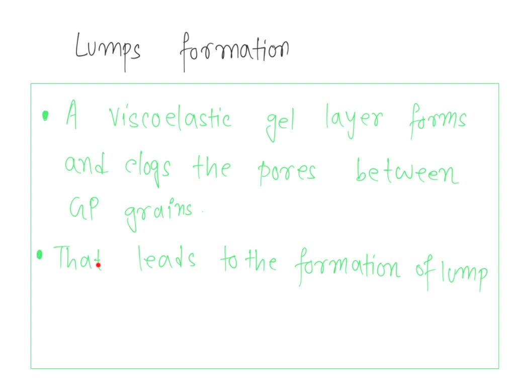 SOLVED: 1. Describe the process of gel formation, according to a ...