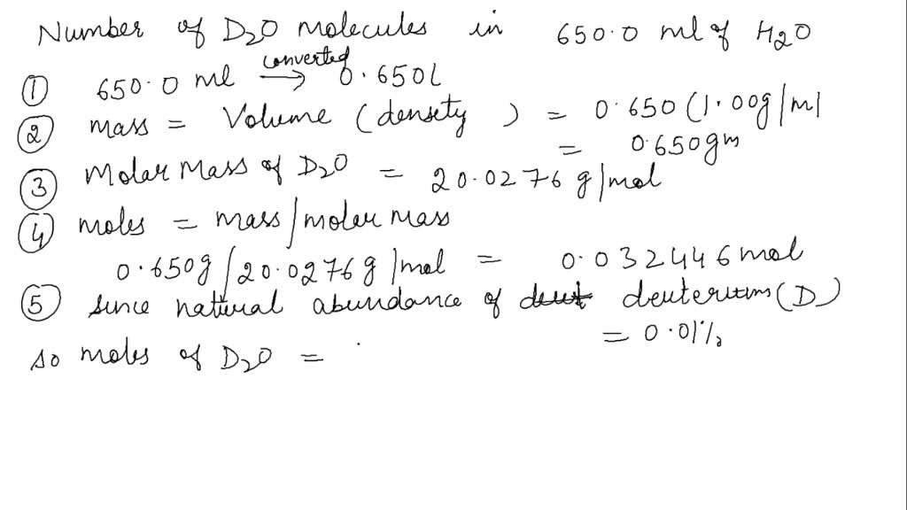 SOLVED: The natural abundances of the two stable isotopes of hydrogen ... SOLVED: The natural abundances of the two stable isotopes of hydrogen ...