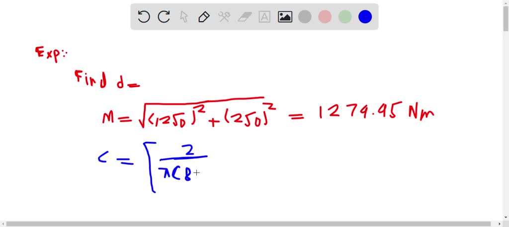 'The 12 kN m torque is applied to the free end of the 6-m steel shaft ...