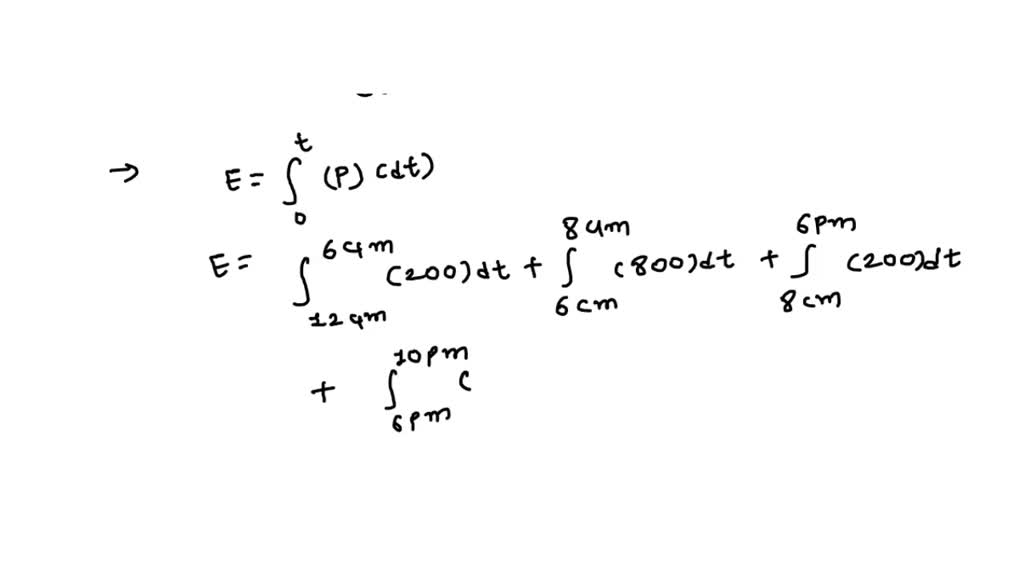 Solved 1 Figure Shows The Power Consumption Of A Certain Household In 1 Day Calculate A