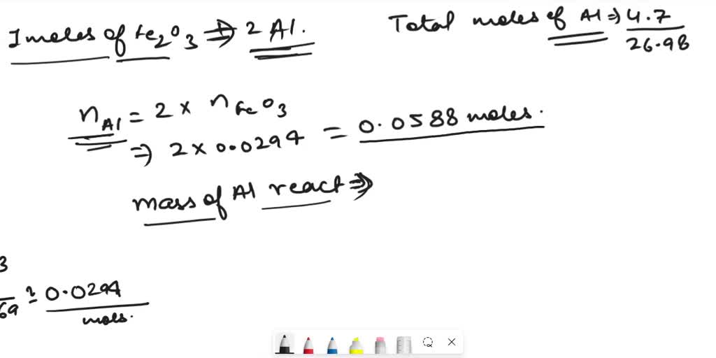 SOLVED: For the reaction shown, calculate how many grams of each product form when the given ...