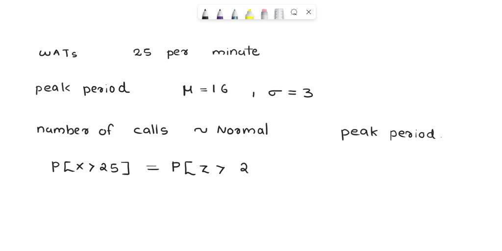 SOLVED: A certain university's Wide Area Telephone Service (WATS) line ...