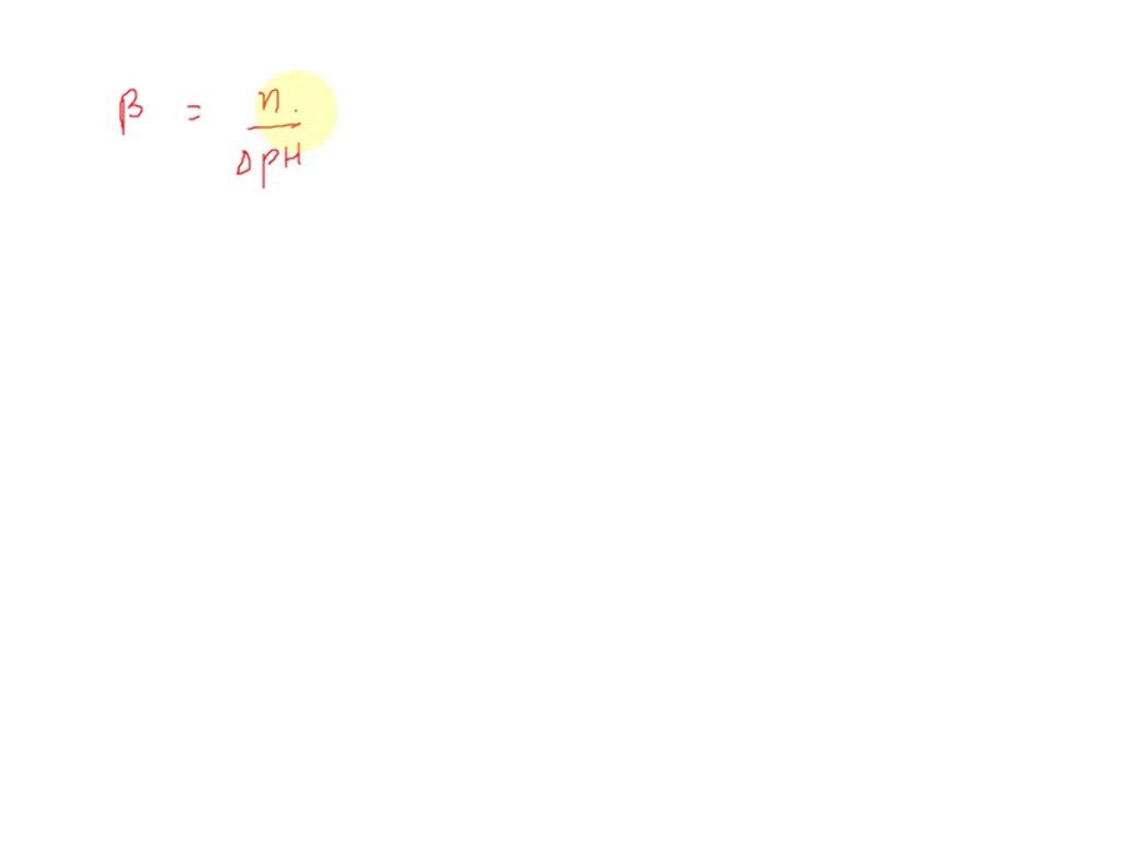 SOLVED: Consider a buffer solution containing 10 mM of the monovalent ...