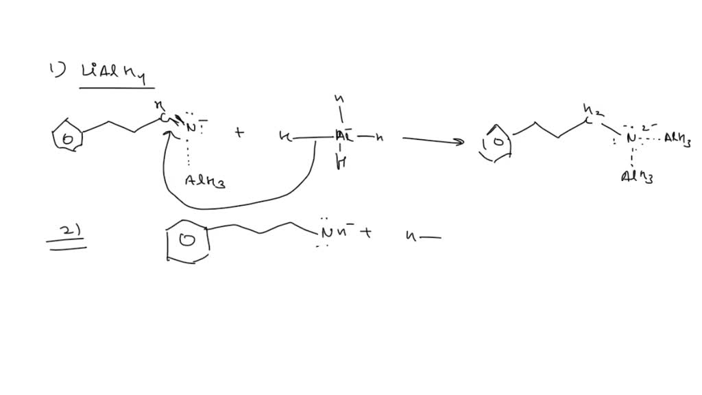 SOLVED: CN LiAIH4; H2O NH3 Primary amines can be prepared from nitriles ...