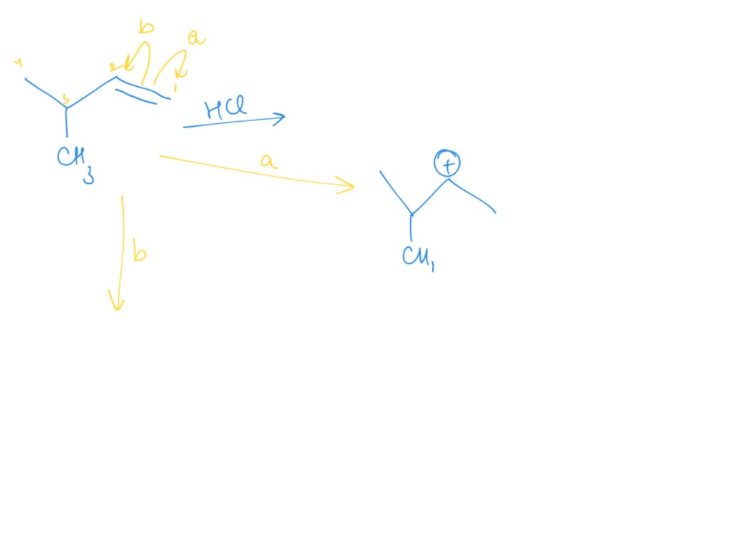 SOLVED: According to Markovnikov's rule, when 3-methyl-1-butene undergoes an addition reaction ...