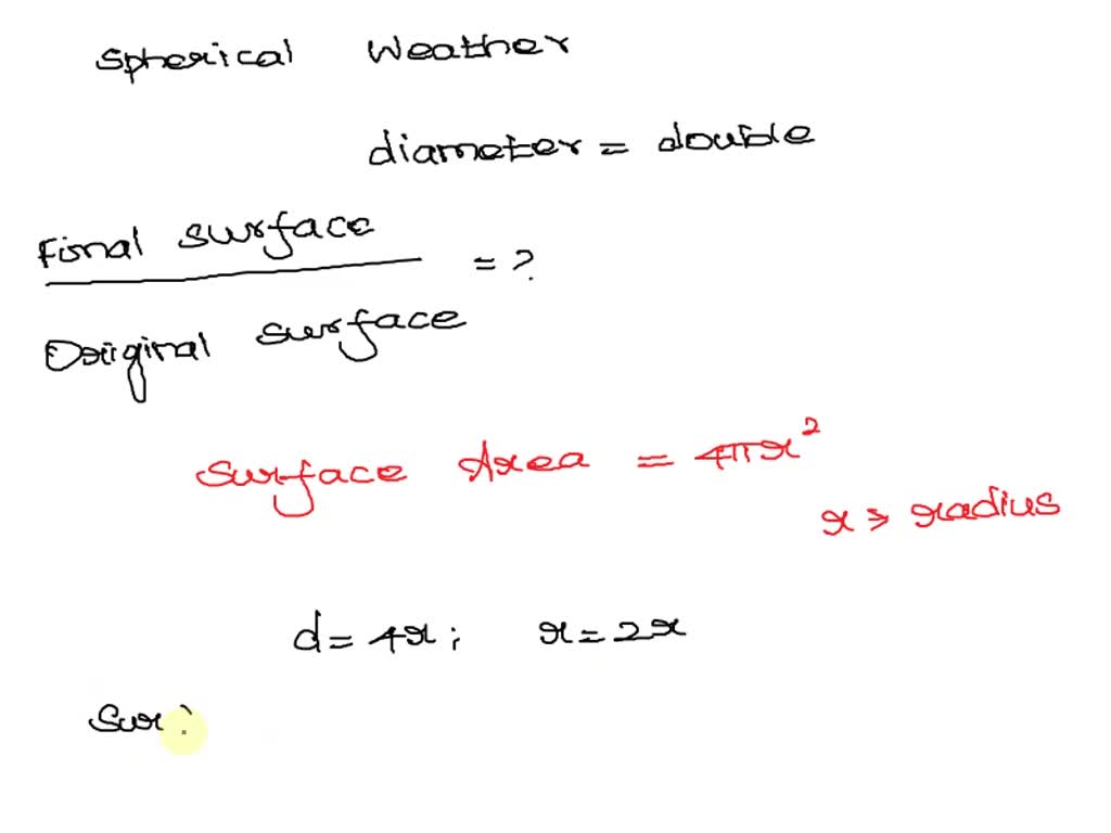 SOLVED: Solve the given problems.In designing a spherical weather ...