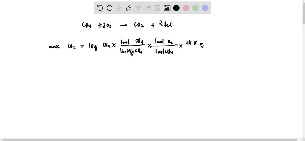 SOLVED: When methane, CH4, is combusted, it produces carbon dioxide ...