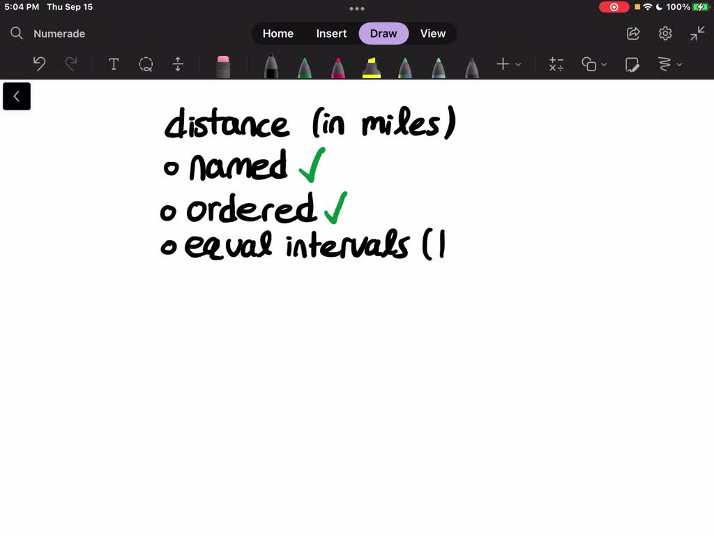 SOLVED: Question 8 0.1 pts Distance (in miles) is an example of what ... SOLVED: Question 8 0.1 pts Distance (in miles) is an example of what ...