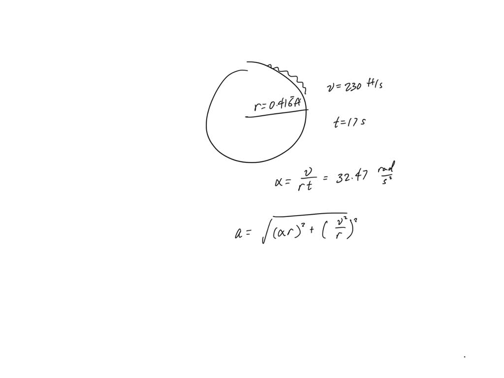 SOLVED: The peripheral speed of the tooth of a 10-inch diameter ...