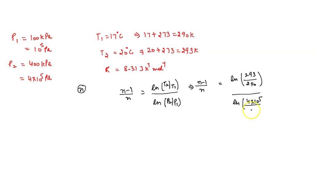 SOLVED: Consider an ideal gas refrigeration cycle using helium as the ...