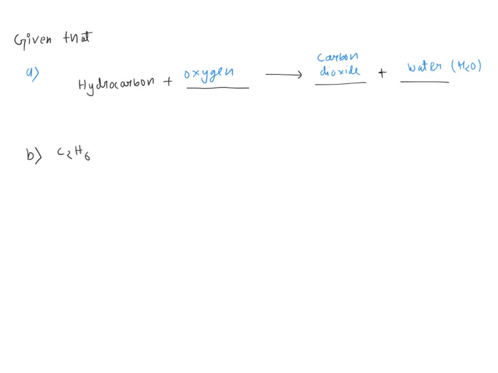 SOLVED: Complete the following word equation describing the burning in ...