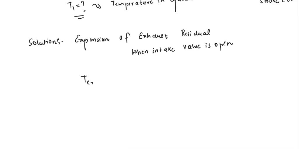 SOLVED: 3.3 The exhaust pressure of the engine in Problem 3-2 is 100 ...