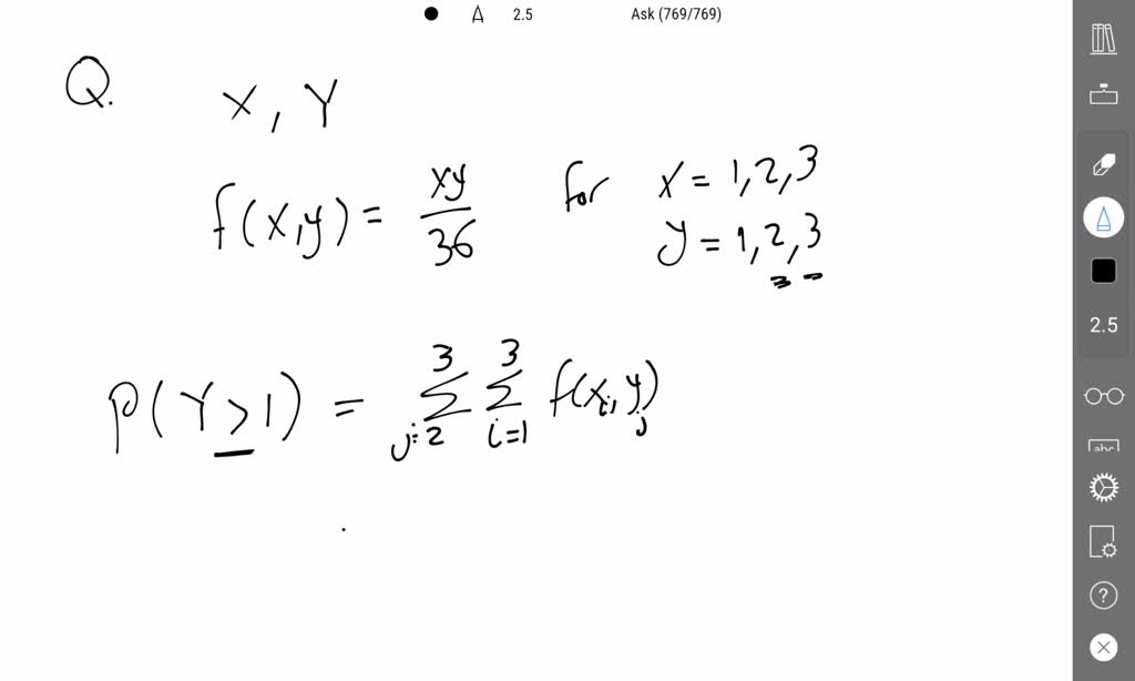 Solved Exercise Linear Functions Of Discrete Rvs Eectanguler Snip 8136
