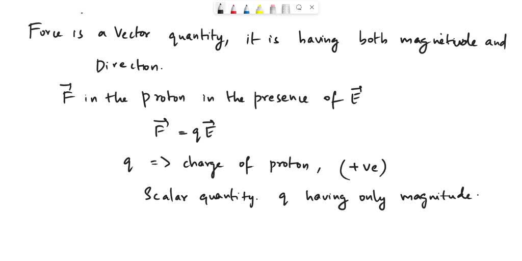 Solved A Proton Is Released In A Uniform Electric Field And It