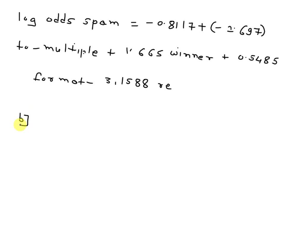 SOLVED: Spam filters are built on principles similar to those used in ...